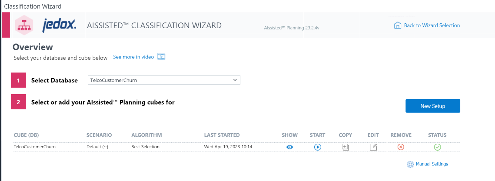 AIssisted™ Classification Wizard