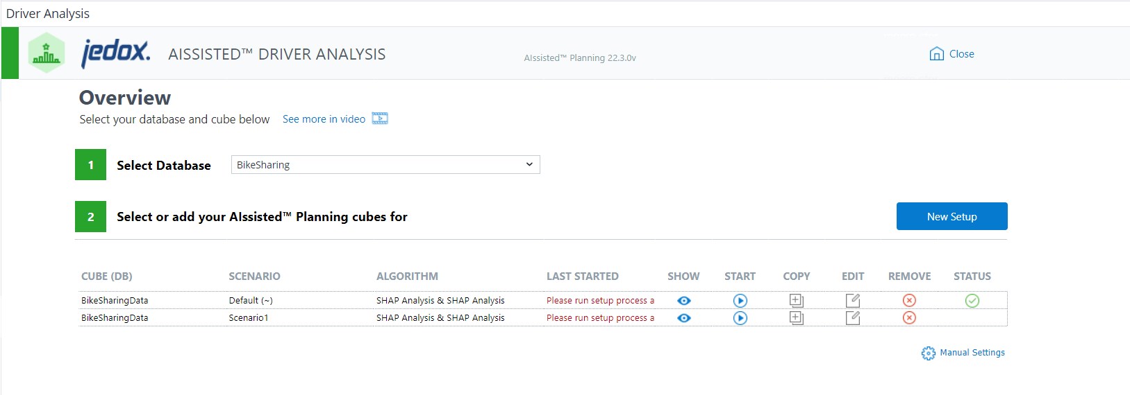 AIssisted™ Driver Analysis Wizard