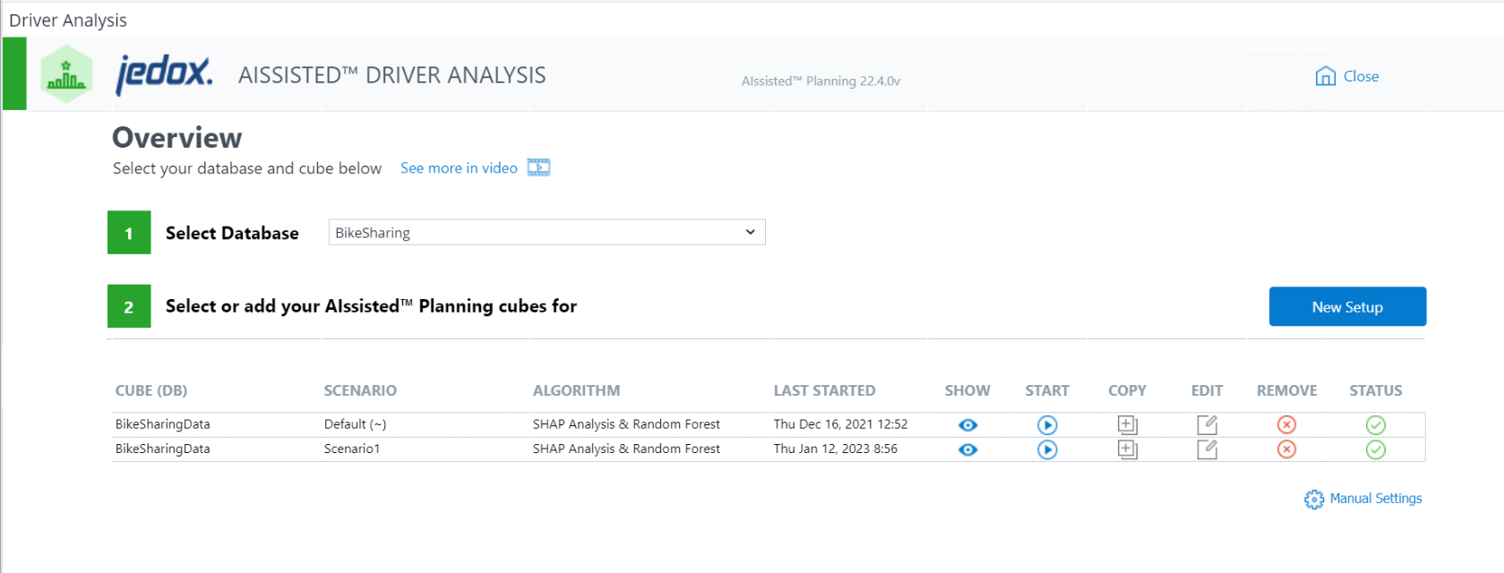AIssisted™ Driver Analysis Wizard