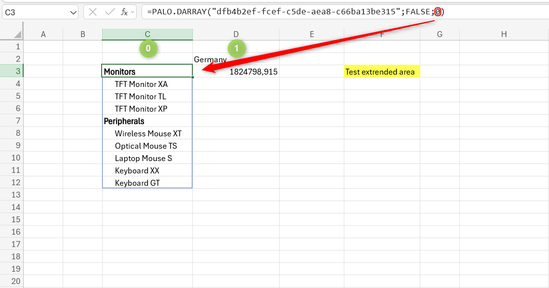 Dynamic Arrays in Add-in for Excel 365