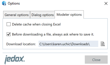 Options Dialog in Excel Add-in