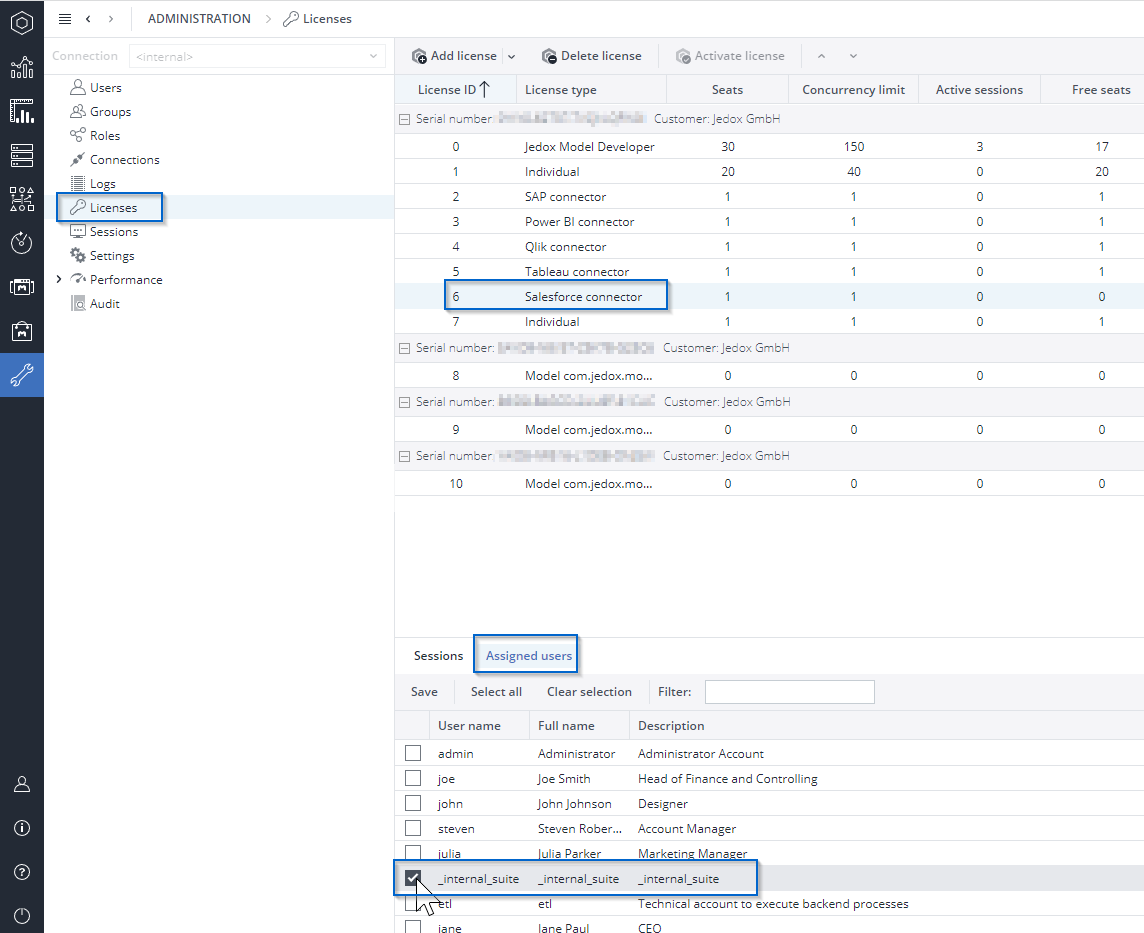 Salesforce Connection