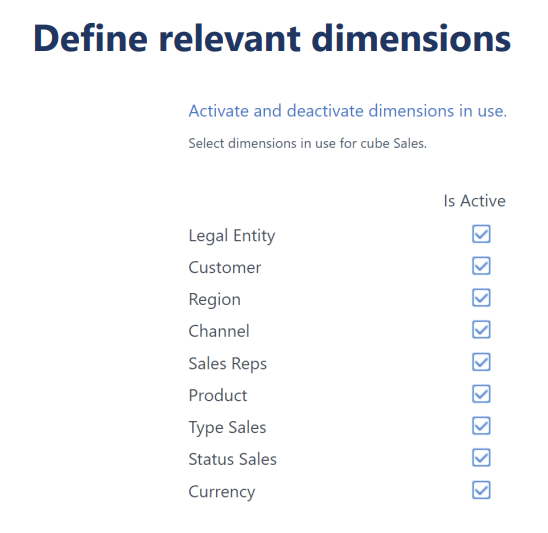 Best Practice Accelerator Sales Planning