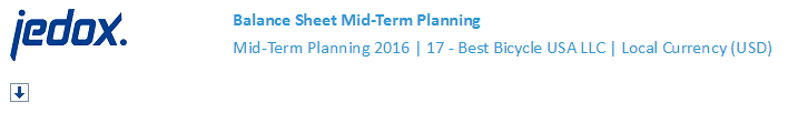 Balance Sheet Mid-Term Planning Report