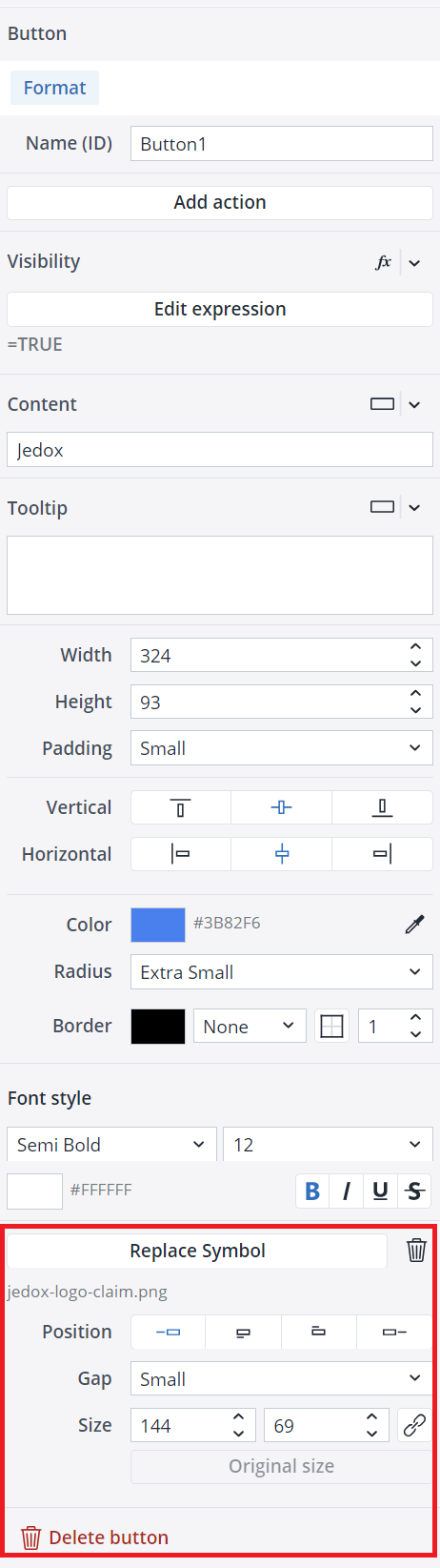 Adding Components to a Canvas