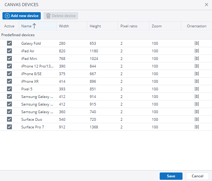 Canvas Report Preview