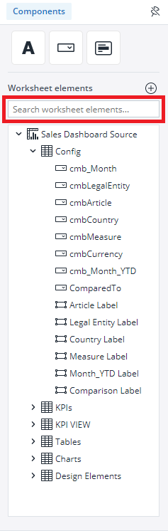 Adding Web Spreadsheet Workbooks Components to Canvas