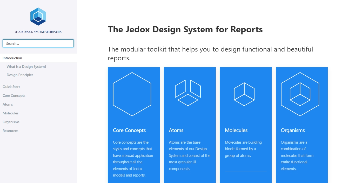 Jedox Design System