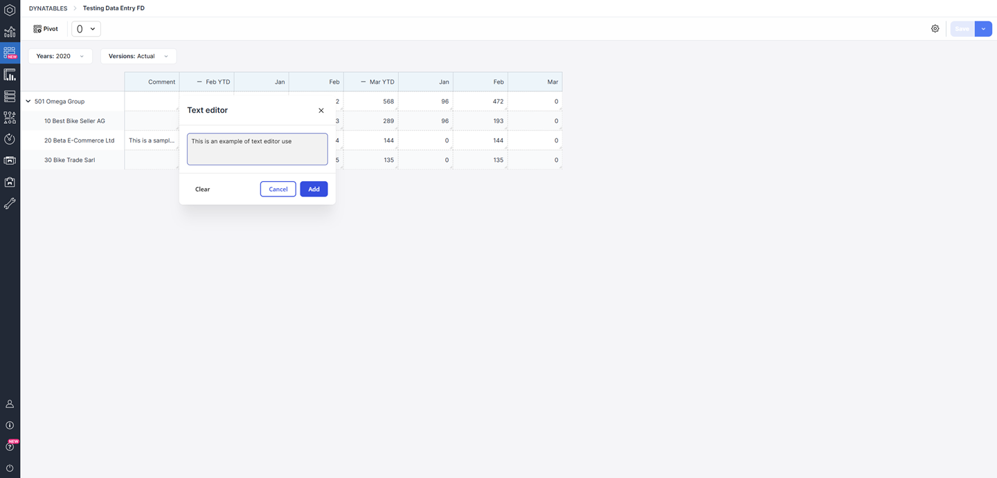 Modifying Dynatables